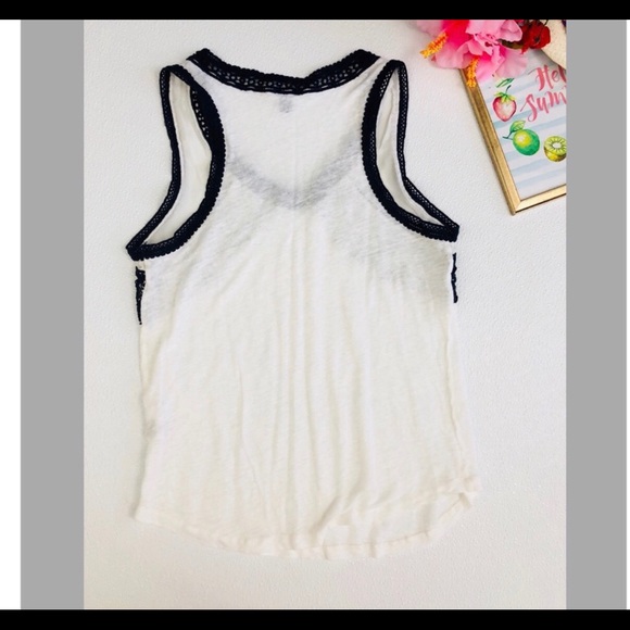 J. Crew | Tops | J Crew Laced Linen Tank Top | Poshmark